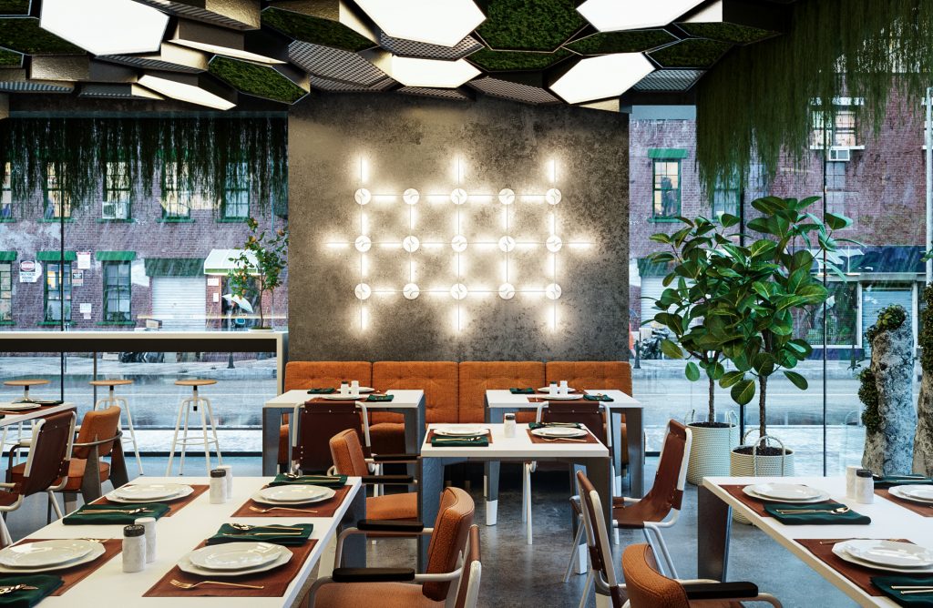 Amenajare Restaurant - Design Interior & Imagini | Four Design Studio