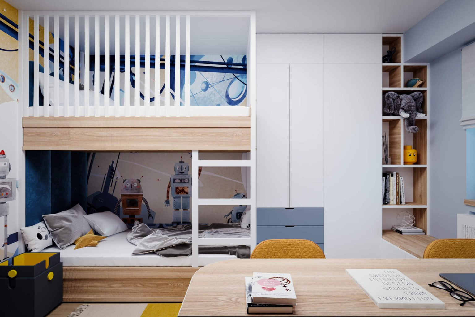 Amenajare camera copii: fata sau baiat. Idei inedite, sfaturi și modele ...